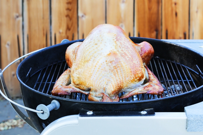 Smoked Turkey + Garlic-Herb Dry Brine